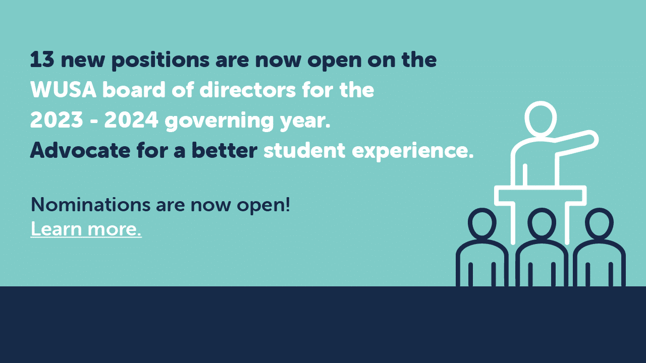 WUSA General Election: An Opportunity to Drive Change – Waterloo ...